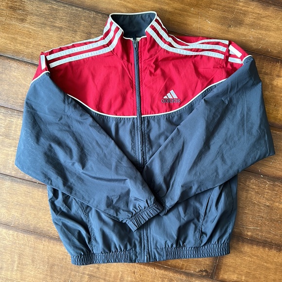 adidas | Jackets & Coats | Vintage Adidas Track Jacket Windbreaker | Poshmark